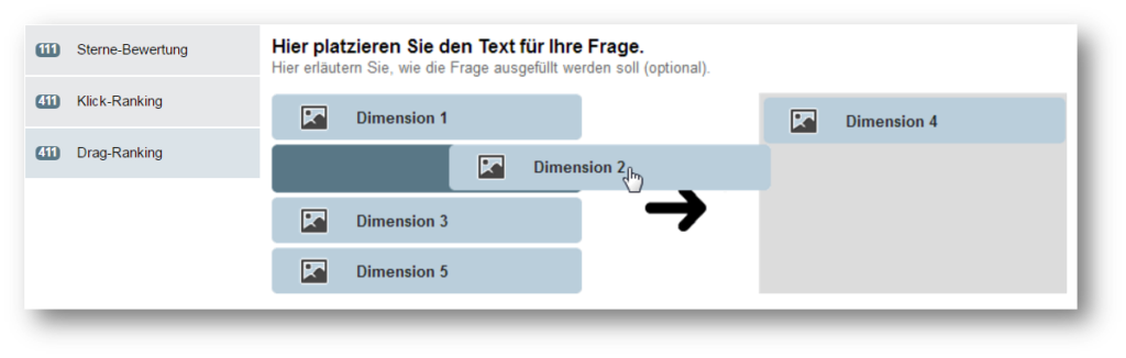 Online Umfrage | Riesige Auswahl an verschiedenen Fragetypen